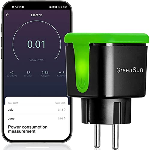 WLAN Steckdose Outdoor GreenSun misst den Stromverbrauch ...